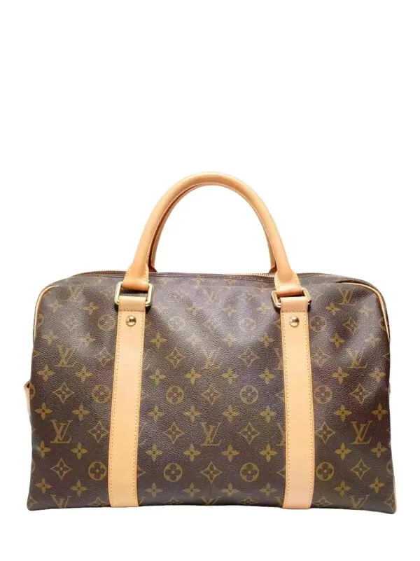 LOUIS VUITTON 2006 Boston Monogram Holdall Bag - Brown