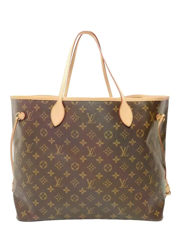 LOUIS VUITTON Neverfull Mm Monogram Tote Bag - Brown
