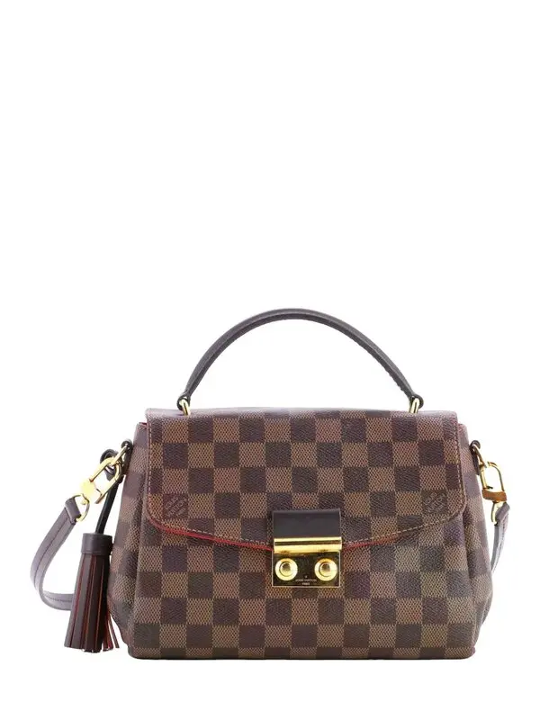 LOUIS VUITTON Croisette Handbag Damier Crossbody Bag - Brown