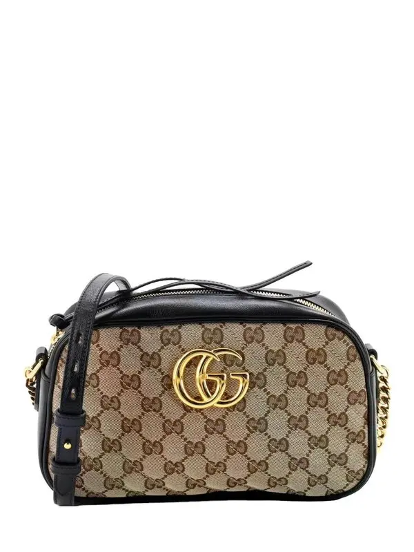 Gucci Gg Marmont Small Shoulder Bag - Black