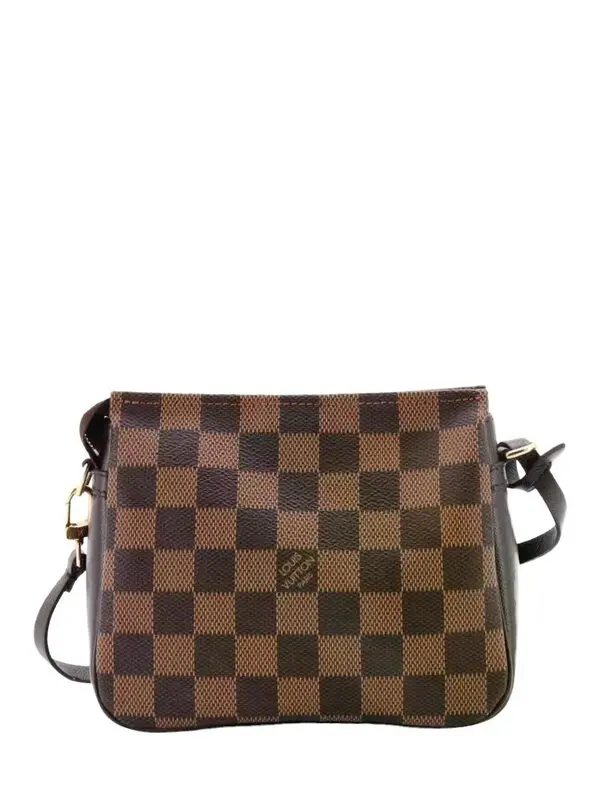 LOUIS VUITTON Trousse Make Up Damier Pouch - Brown