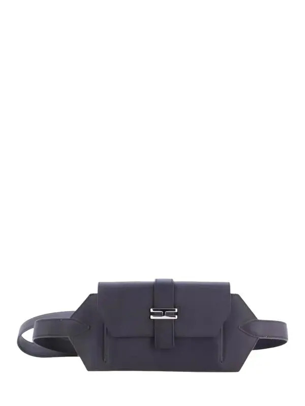 Hermès Elan Pocket 24 Swift Belt Bag - Black