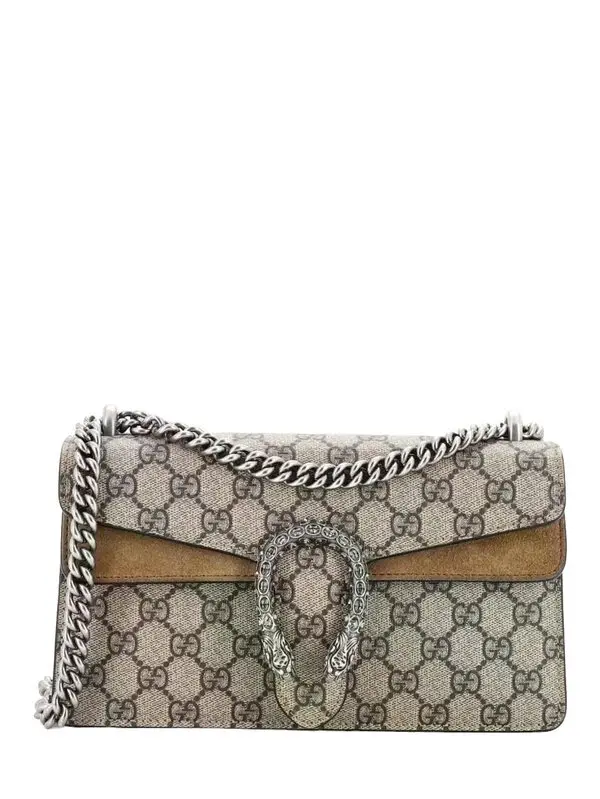 Gucci Dionysus Gg Coated Canvas Small Shoulder Bag - Brown