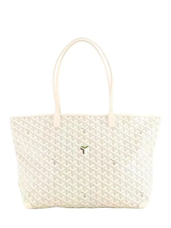 Goyard Artois Mm Tote Coated Canvas Shoulder Bag - Neutrals