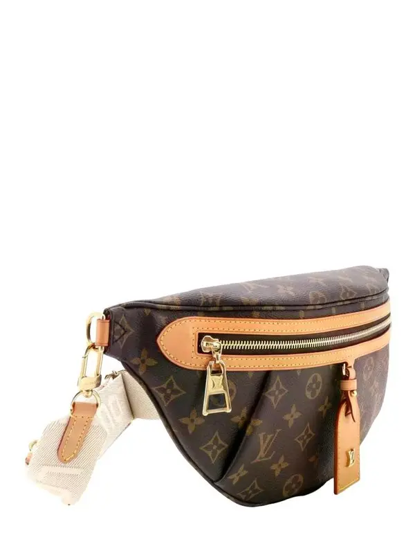 LOUIS VUITTON High Rise Bum Bag Monogram Canvas - Brown
