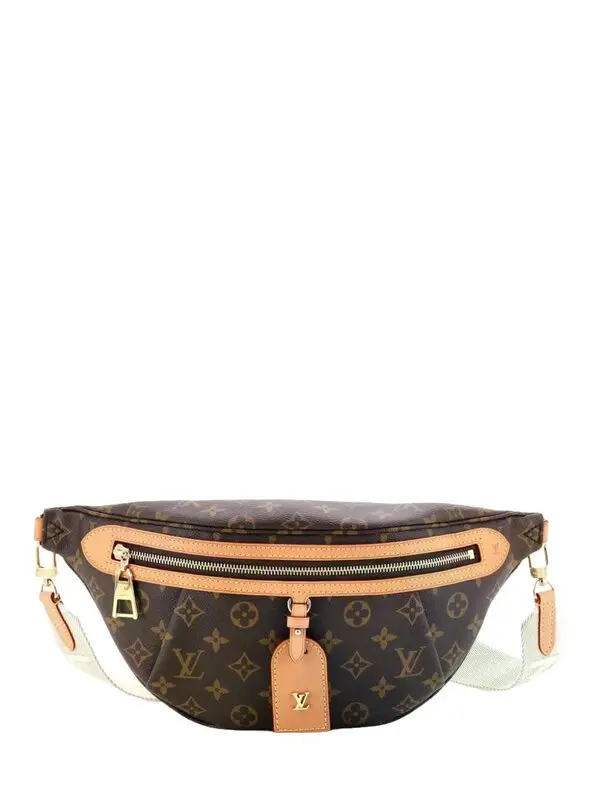 LOUIS VUITTON High Rise Bum Bag Monogram Canvas - Brown