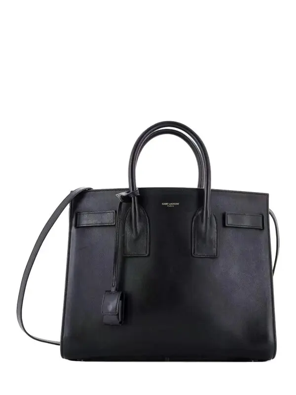 Saint Laurent Sac De Jour Small Satchel Leather - Black