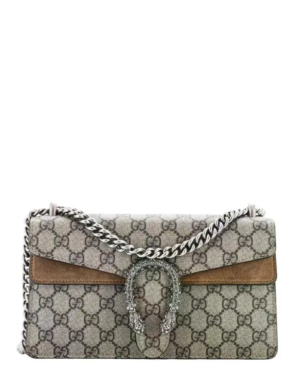 Gucci Dionysus Gg Coated Canvas Small Shoulder Bag - Brown