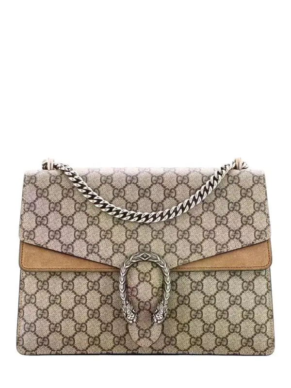 Gucci Dionysus Gg Coated Canvas Medium Shoulder Bag - Brown