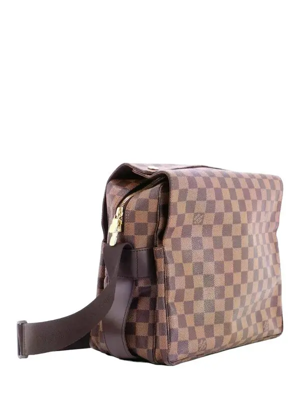 LOUIS VUITTON Naviglio Damier Crossbody Bag - Brown