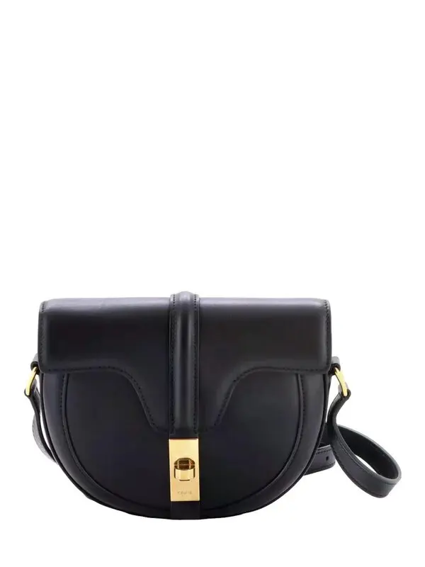 Celine Besace 16 Small Crossbody Bag Smooth Calfskin - Black