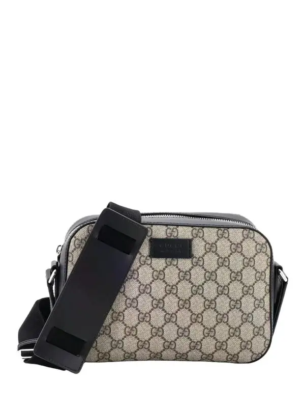 Gucci Camera Shoulder Bag Gg Coated Canvas Small - Brown