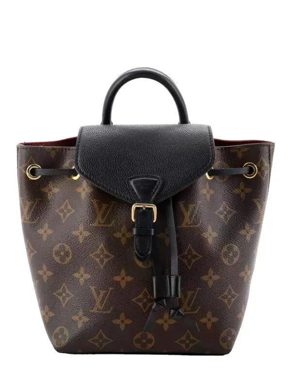 LOUIS VUITTON Montsouris Bb Backpack Monogram Canvas - Brown