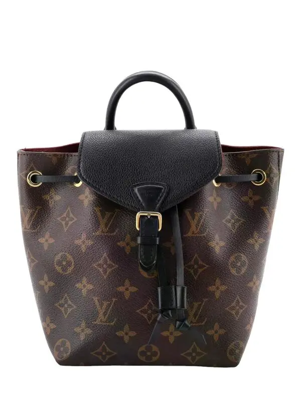 LOUIS VUITTON Montsouris Bb Backpack Monogram Canvas - Brown