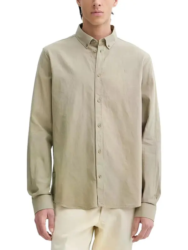LES DEUX Buttoned Long-sleeve Shirt - Neutrals
