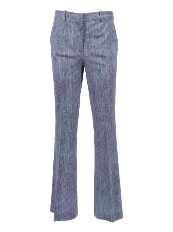 CIRCOLO 1901 Flared Trousers - Blue