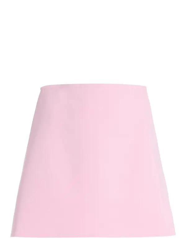 BIRROT Lay3 Crepe Mini Skirt - Pink
