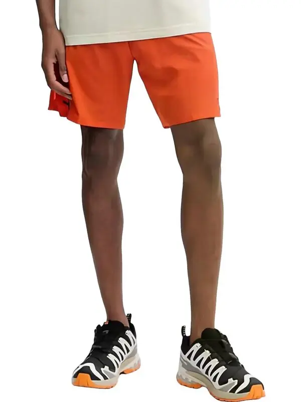 DYNAFIT Panelled Shorts - Orange
