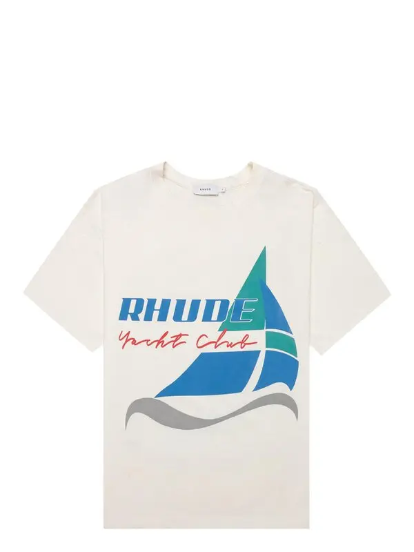 Rhude Yacht Club Tee - White
