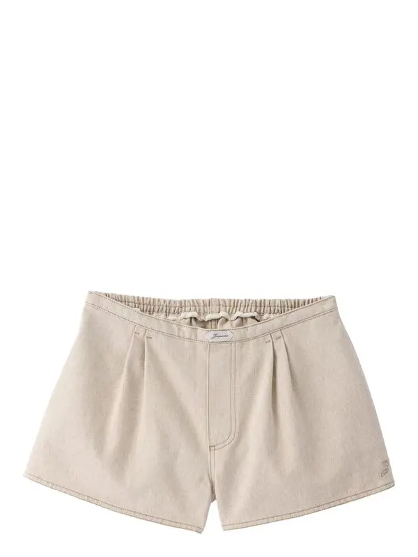 Jacquemus The De-nîmes Amelo Short - Nude & Neutrals