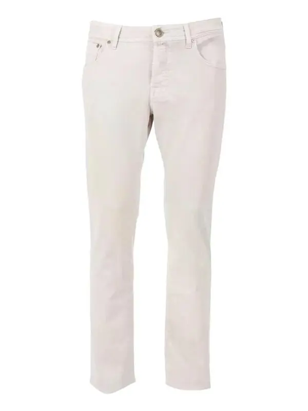 Jacob Cohen Five-pocket Slim Fit Jeans - Neutrals