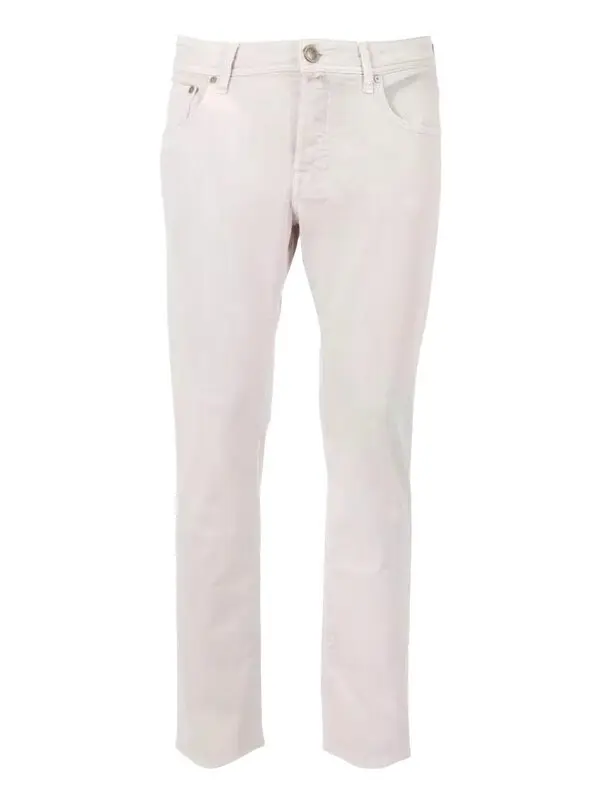 Jacob Cohen Five-pocket Slim Fit Jeans - Neutrals