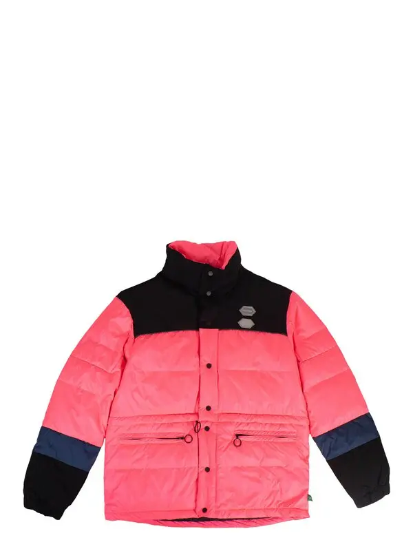 Off-White Down Detachable Padded Jacket - Pink