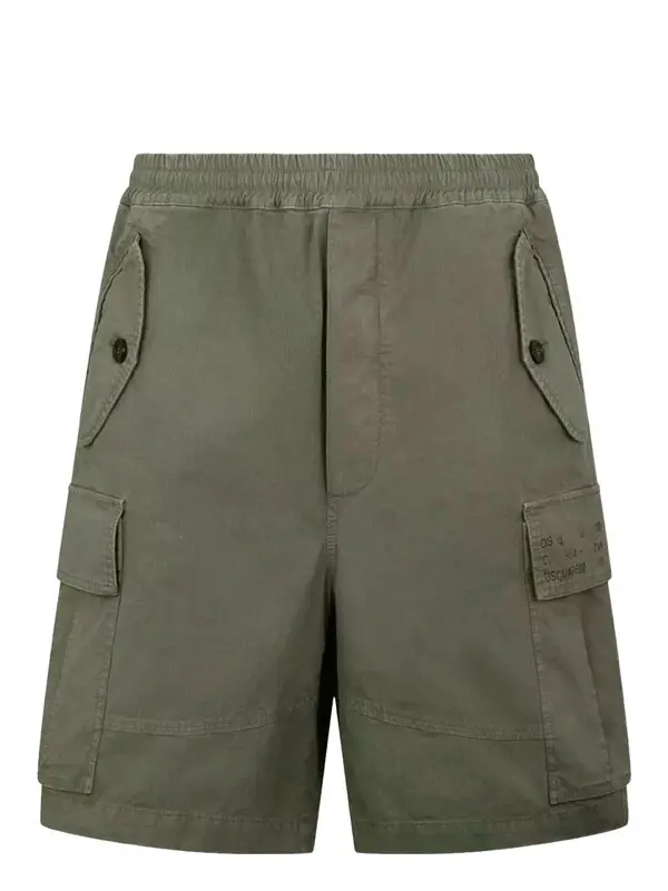 Dsquared2 Multiple-pocket Cargo Shorts - Green