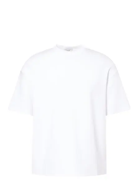 ARNE Everyday Luxe Cotton-blend T-shirt - White