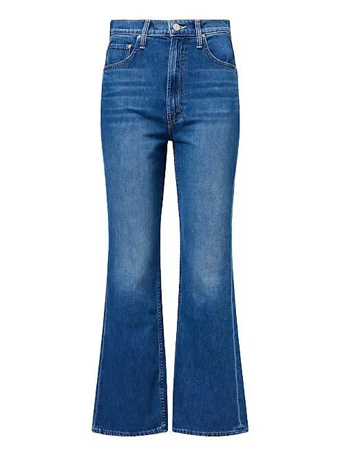MOTHER The Scooter Ankle Flared-leg Denim Jeans - Big Tipper