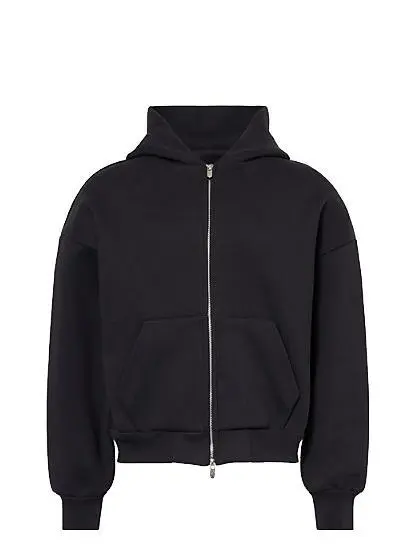 SEVENTH V2 Dropped-shoulder Cotton-blend Hoody - Night