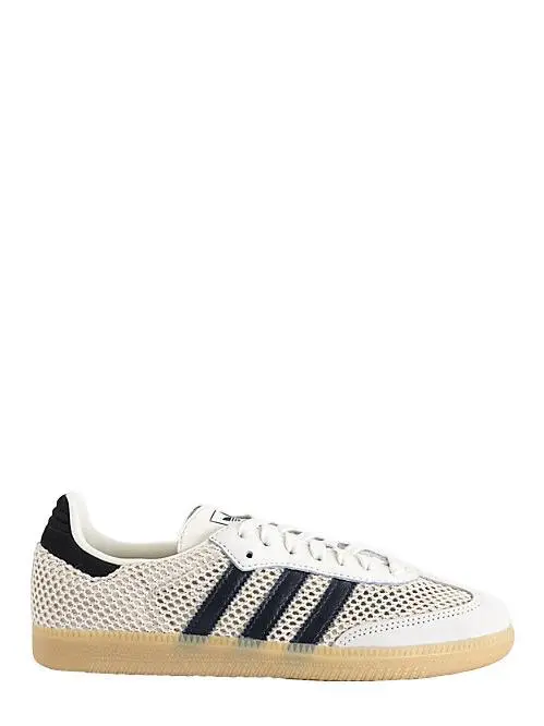 Adidas Samba Og Mesh Trainers - Offwhite Carbon Gold Met
