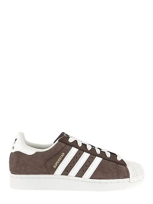 Adidas Superstar Ii Suede Trainers - Shadow Brown Off White G