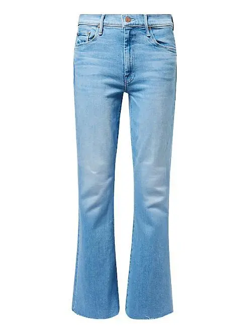 MOTHER The Weekender Fray Flared-leg Denim Jeans - Satisfy Your Cravings
