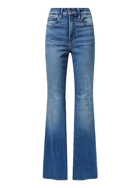 Good American Flared-leg Denim Jeans - Indigo1211