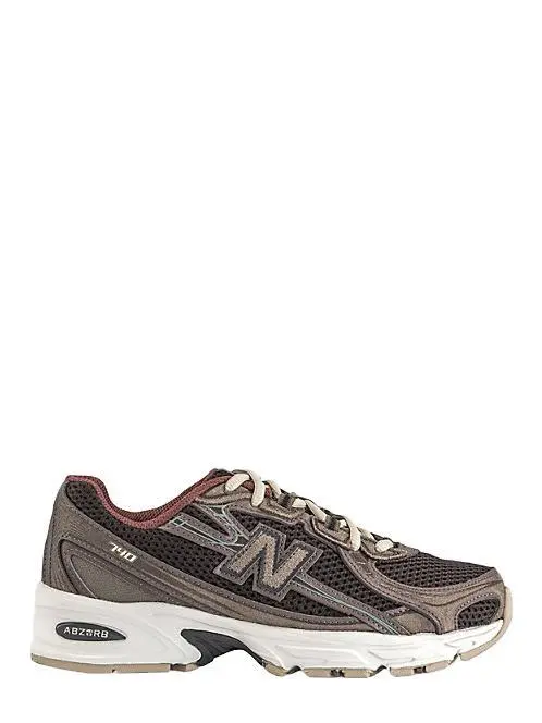 NEW BALANCE 740 V2 Woven Trainers - Brown Brown White
