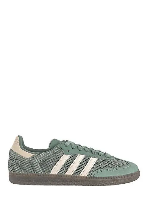 Adidas Samba Og Mesh Trainers - Silver Green Wonder
