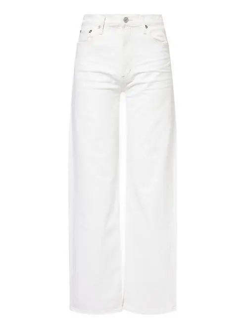 AGOLDE Harper Straight-leg Denim Jeans - White Wash (white Milk)