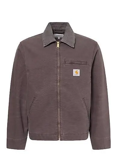Carhartt Work In Progress Og Detroit Cotton Jacket - Shale / Shale
