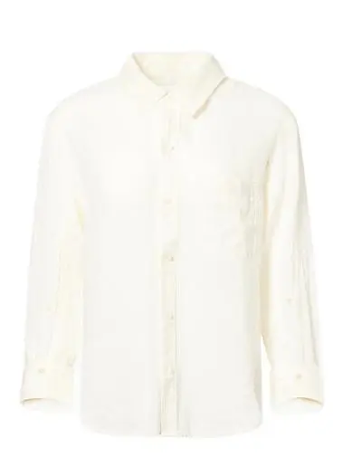 Citizens Of Humanity Kayla Shrunken Linen Shirt - Vanilla (cream)