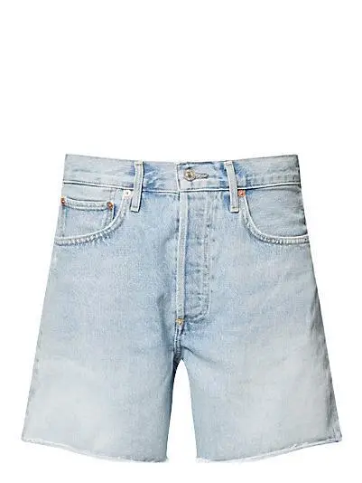 Citizens Of Humanity Marlow Long Denim Shorts - Theatre (lt Indigo)