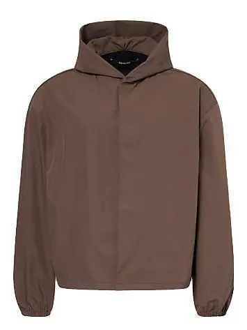 SEVENTH Orb Hooded Nylon Shell Jacket - Mocha