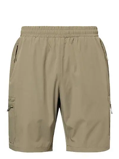 ARNE Active Cargo Stretch-woven Shorts - Olive