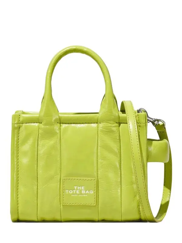 Marc Jacobs Crinkle Leather Crossbody Tote Bag - Acidime