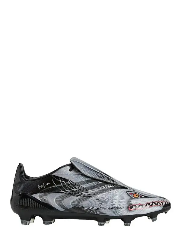 Adidas Y-3 F50 Tunit Fg Beast Pack Wolf Sneakers - Silver Metallic/black/grey Three
