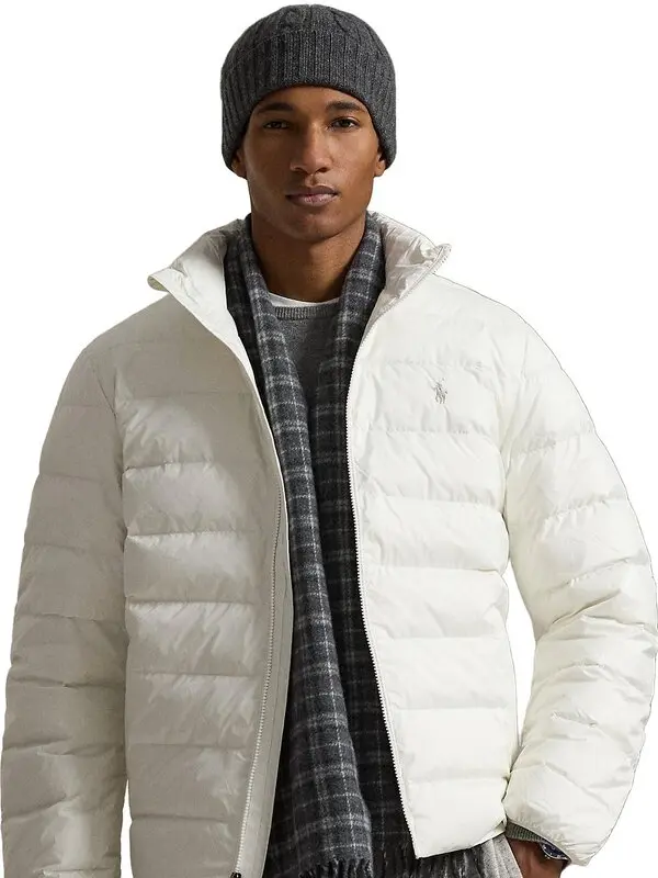 Ralph Lauren Packable Down Jacket - Deckwash White