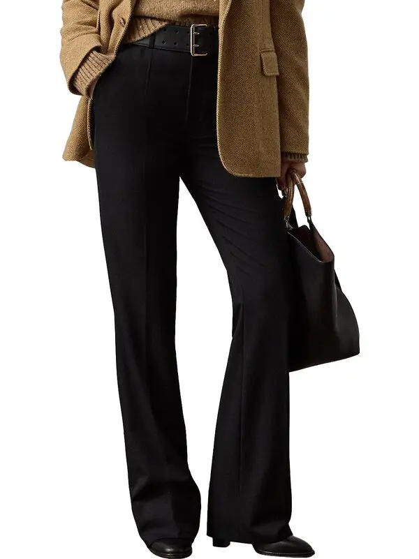 Ralph Lauren Wrigley Grain De Poudre Pant - Black