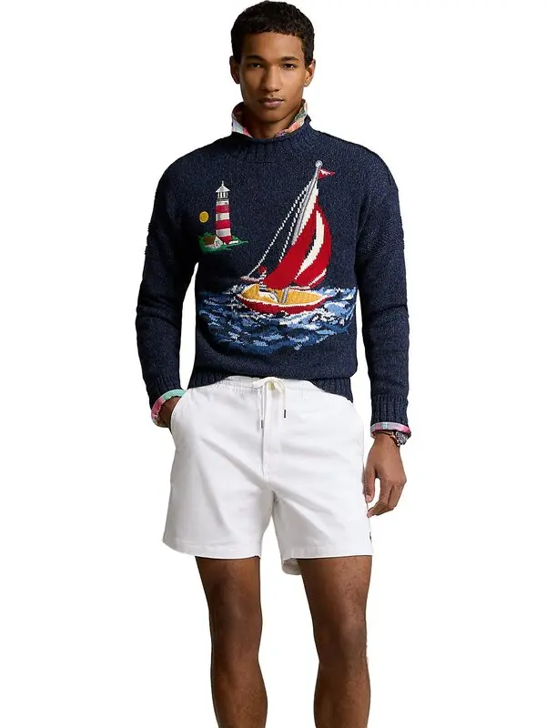 Ralph Lauren 6-inch Polo Prepster Stretch Chino Short - White