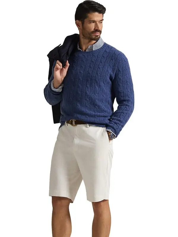 Ralph Lauren Bedford Stretch Classic Fit Chino Short - Deckwash White