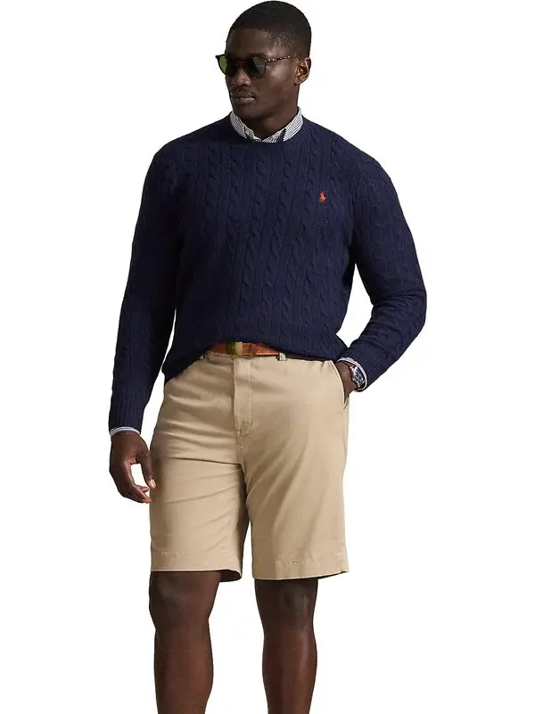 Ralph Lauren Bedford Stretch Classic Fit Chino Short - Khaki Tan
